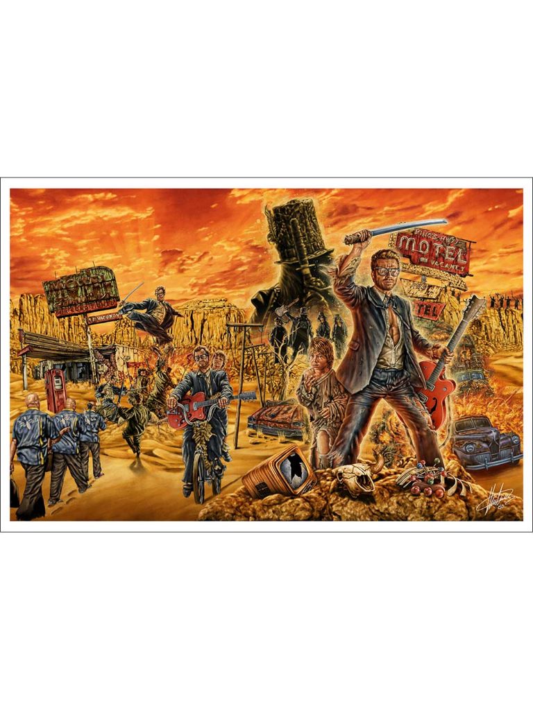 ORIGINAL MOVIE ART - TOM HODGE ART PRINTS